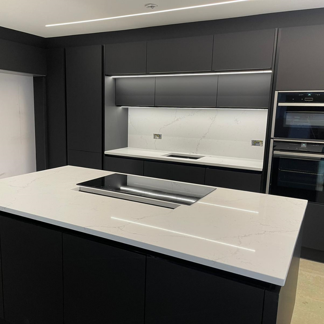 Fugen Quartz Worktops | Premium Quartz Kitchen Surfaces – purplegranite