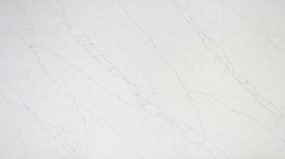 PQS Arctic White Quartz with Veining | Purple – purplegranite