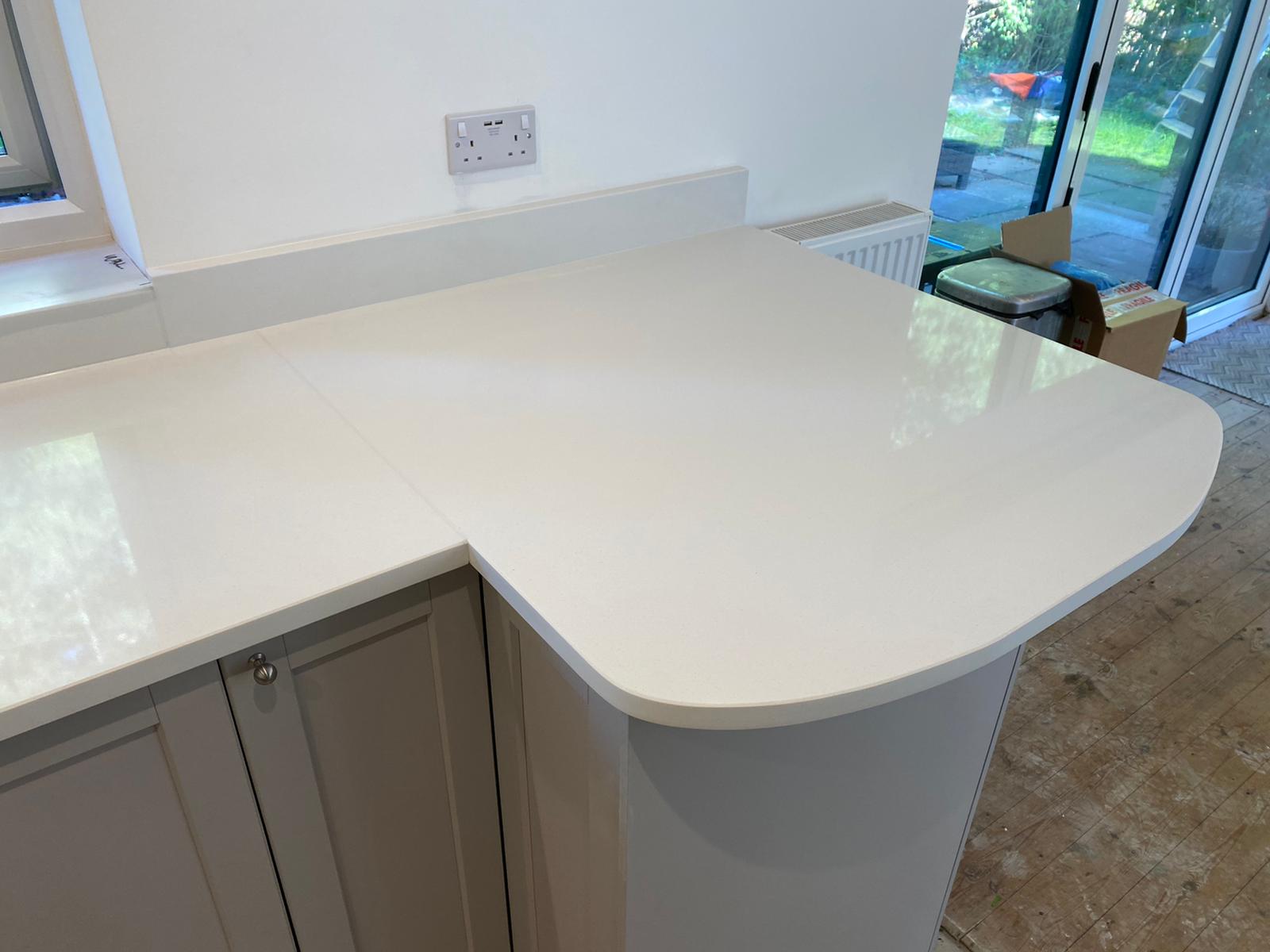 BQS Super White Quartz | Purple – purplegranite