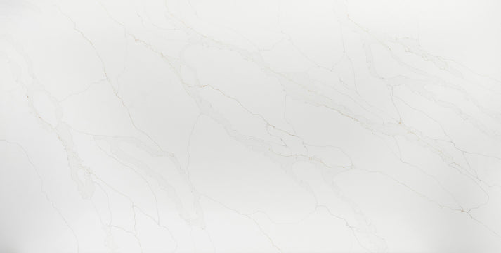 Fugen Calacatta Oro White Marble Effect Quartz | Purple – purplegranite