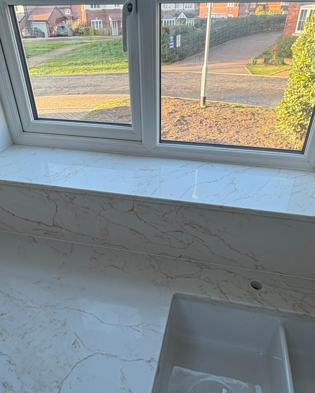 PQS Arabescato Oro Gold Quartz | Purple – purplegranite
