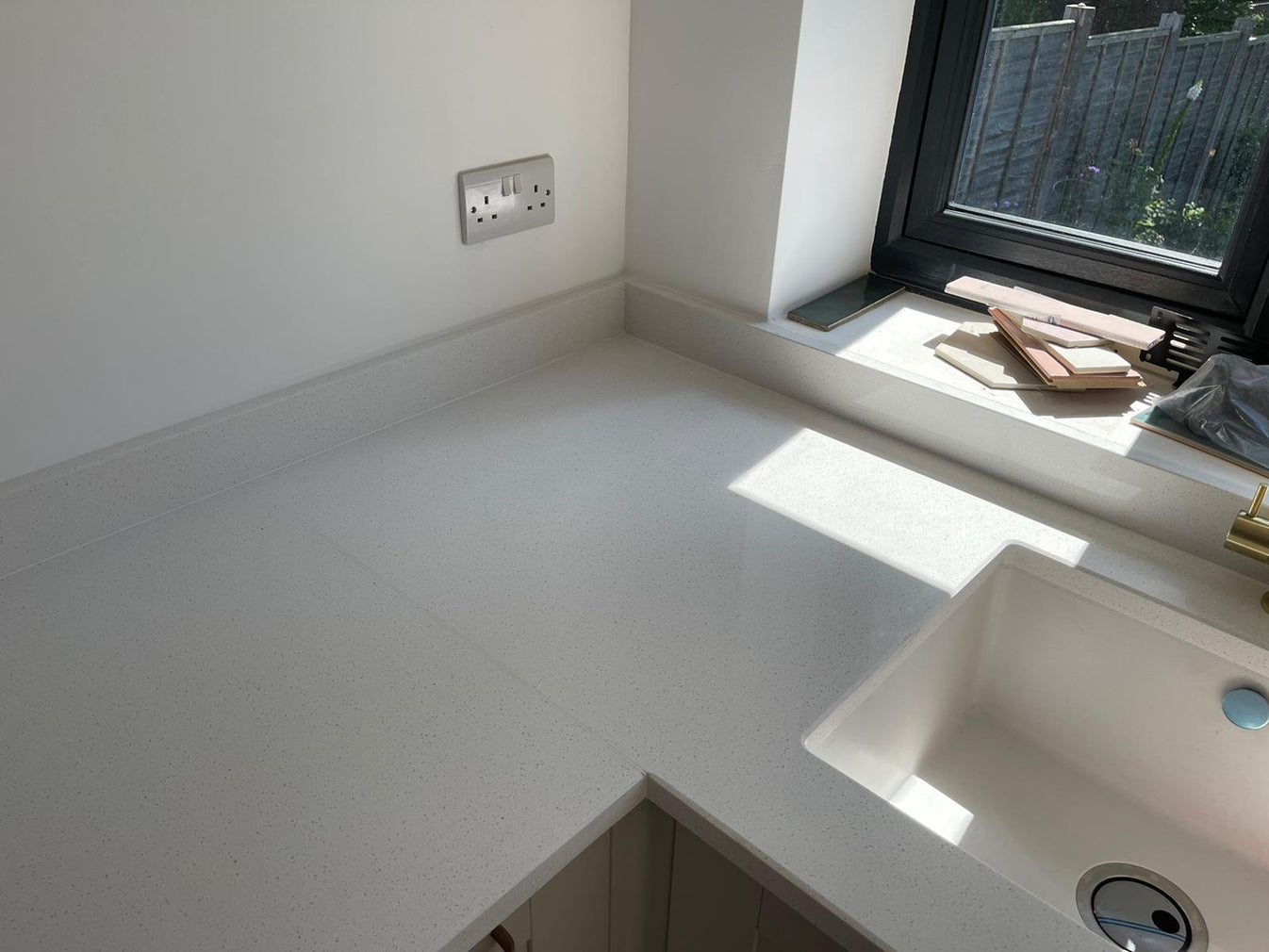 BQS Opus White Quartz | Purple – purplegranite