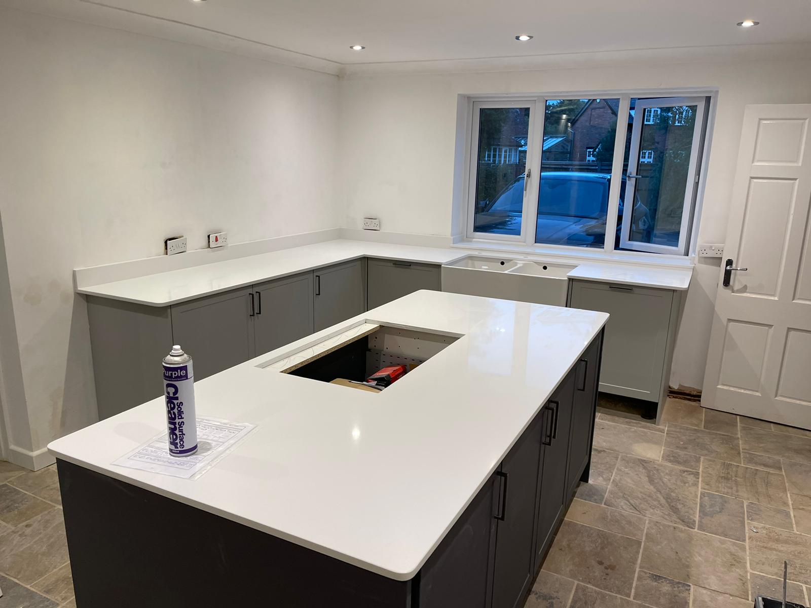 BQS Super White Quartz | Purple – purplegranite