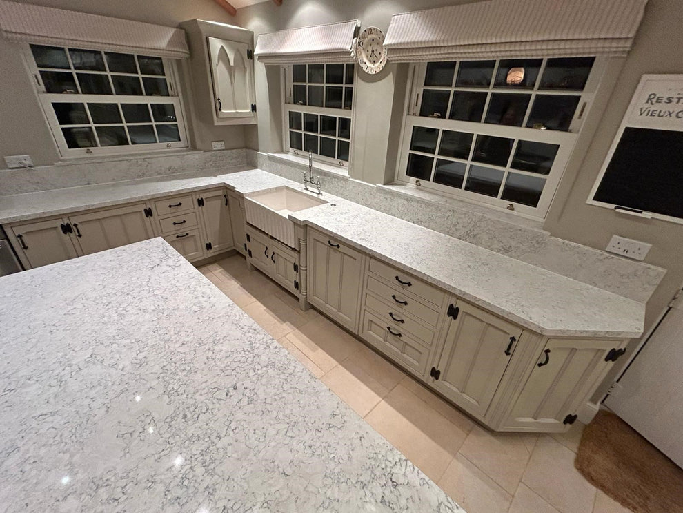 Fugen Arabesque White Quartz | Purple – purplegranite