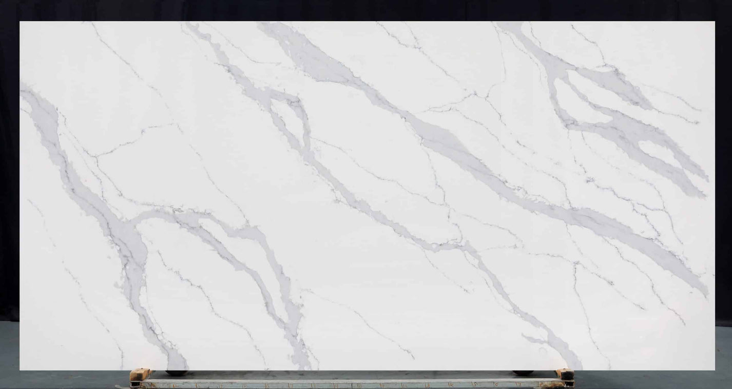 PQS Calacatta Lusso Quartz Worktops | Purple