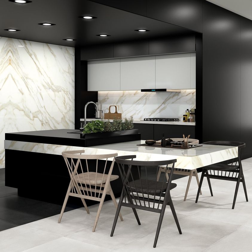 Ceralsio Calacatta Extreme Marble Effect Porcelain | Purple – purplegranite