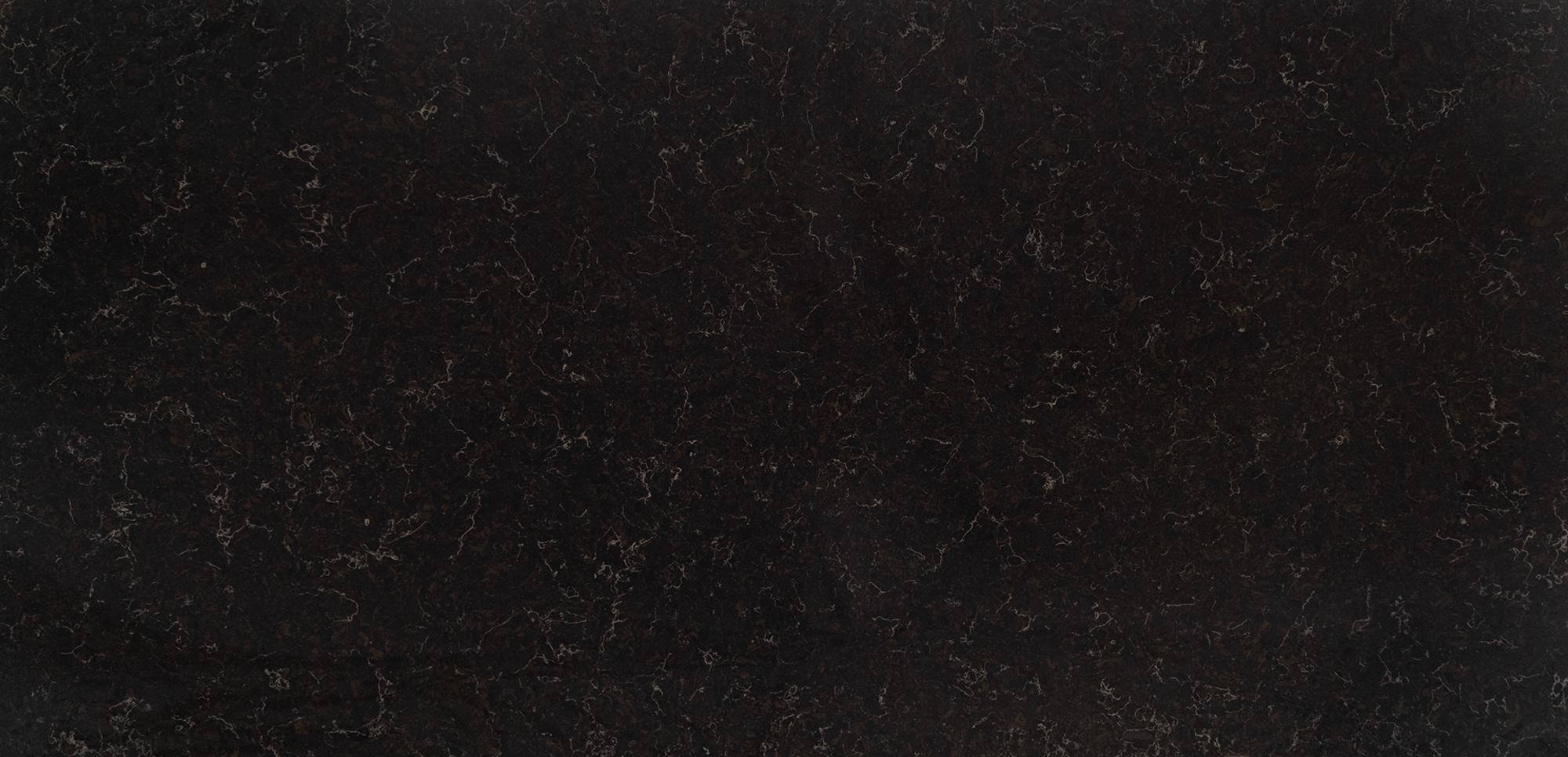 Unistone Java Black Quartz Worktop with Pale Veining | Luxury Modern ...