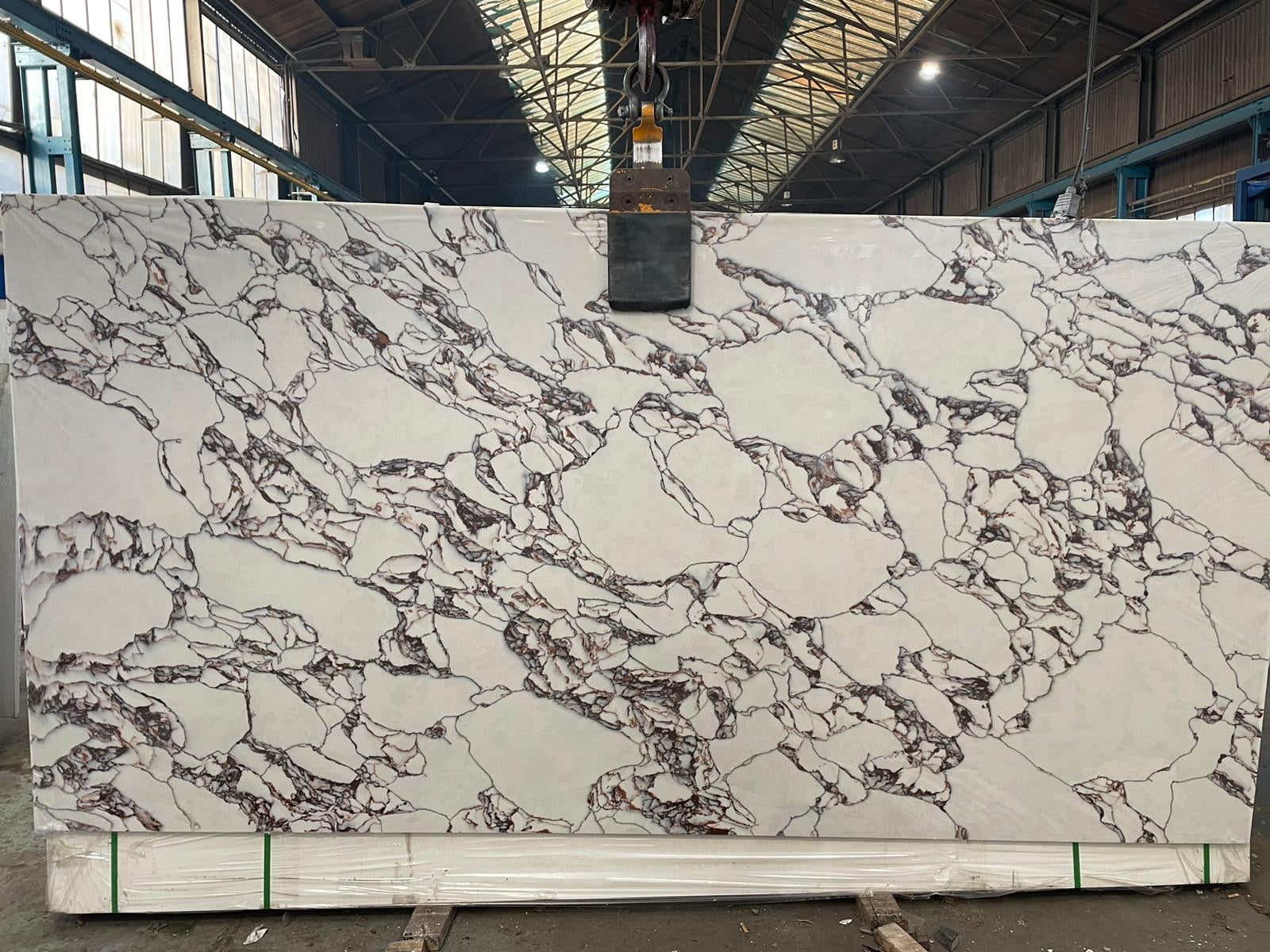 Worldwide Stones Rosa Bulgari Marble Effect Quartz | Purple – purplegranite